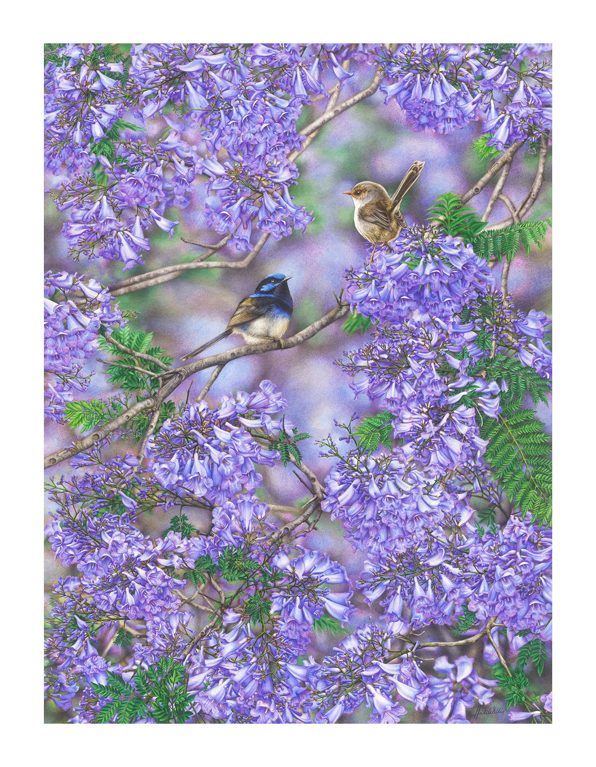 Masterpiece in Watercolour – Jacaranda Street